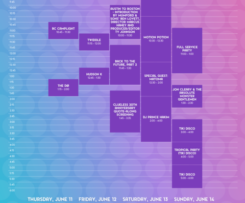 Bonnaroo Music Festival 2015 | The Schedule | Web Design and Content ...