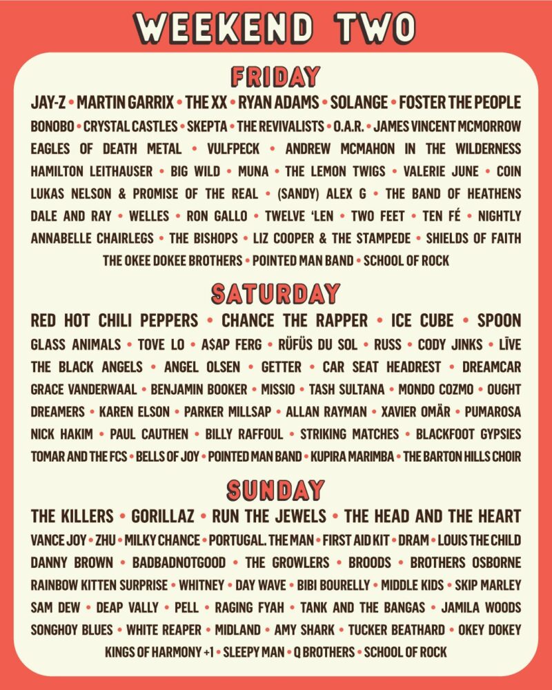 Late Night at ACL Festival 2017 Hosts Tove Lo, Portugal. The Man ...
