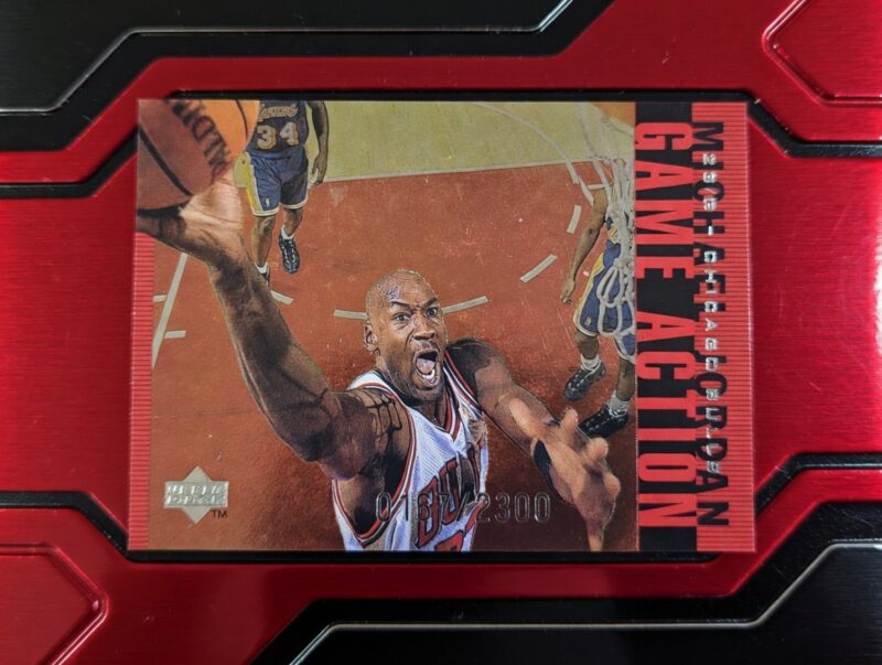 1998-99 Upper Deck Game Action /2300 Michael Jordan | Self-Graded ...