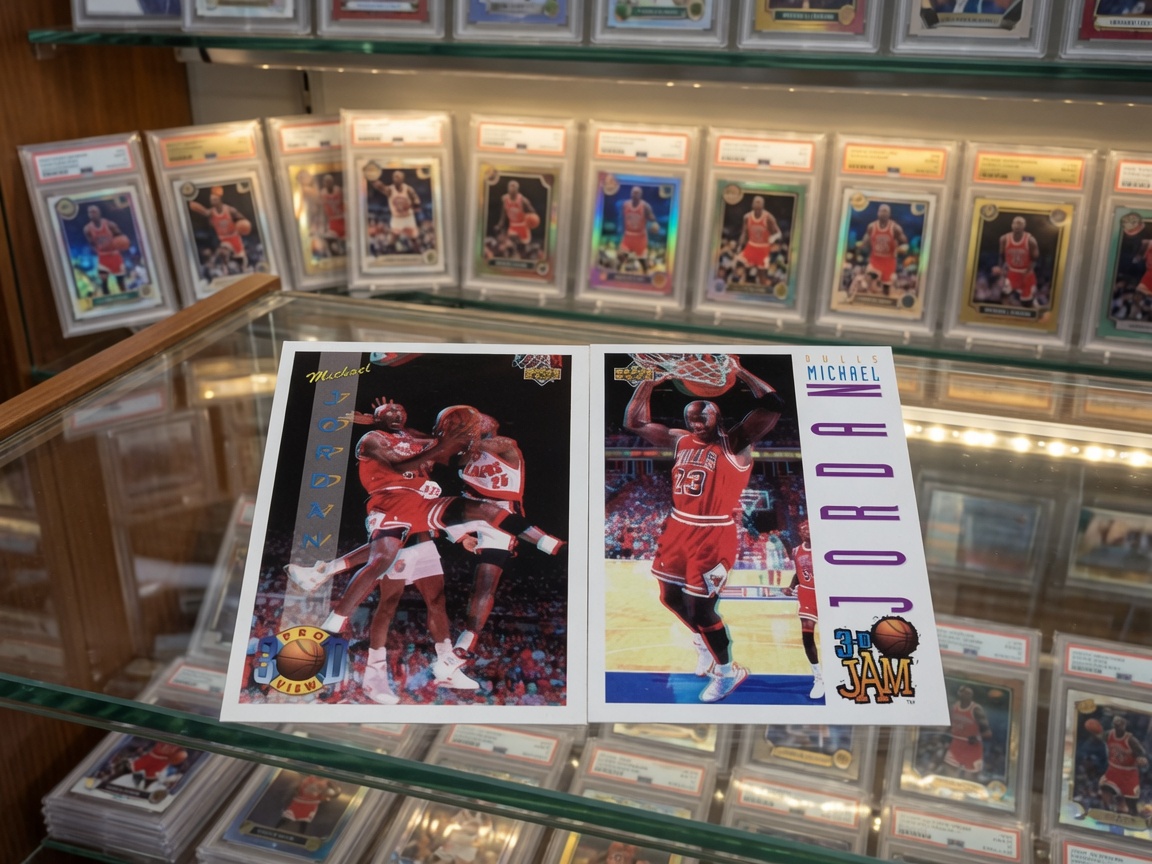 1993-94 Upper Deck Pro View 3D #23 #91 Michael Jordan | Self-Graded ...